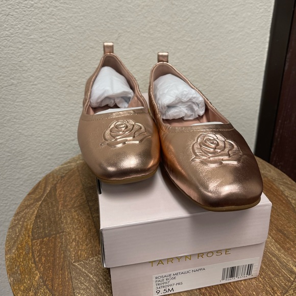 Taryn Rose | Shoes | Taryn Rose Leather Rose Ballet Flats Rosalie ...